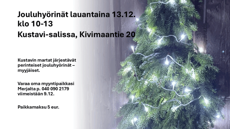 Jouluhyörinät - Kustavin kunta